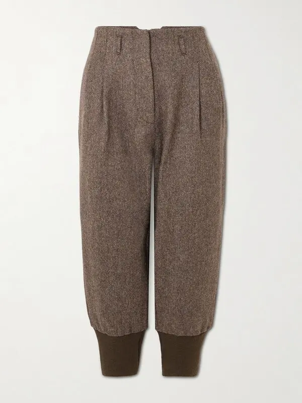 Purdey Wool-tweed Tapered Breeks