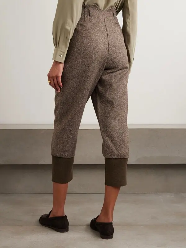 Purdey Wool-tweed Tapered Breeks