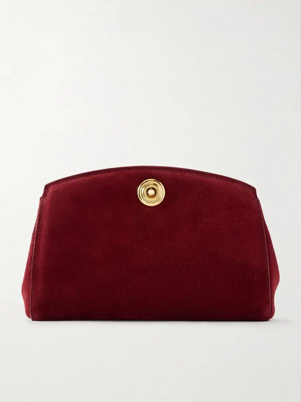 LIFFNER Suede Clutch
