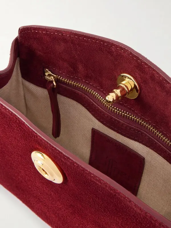 LIFFNER Suede Clutch