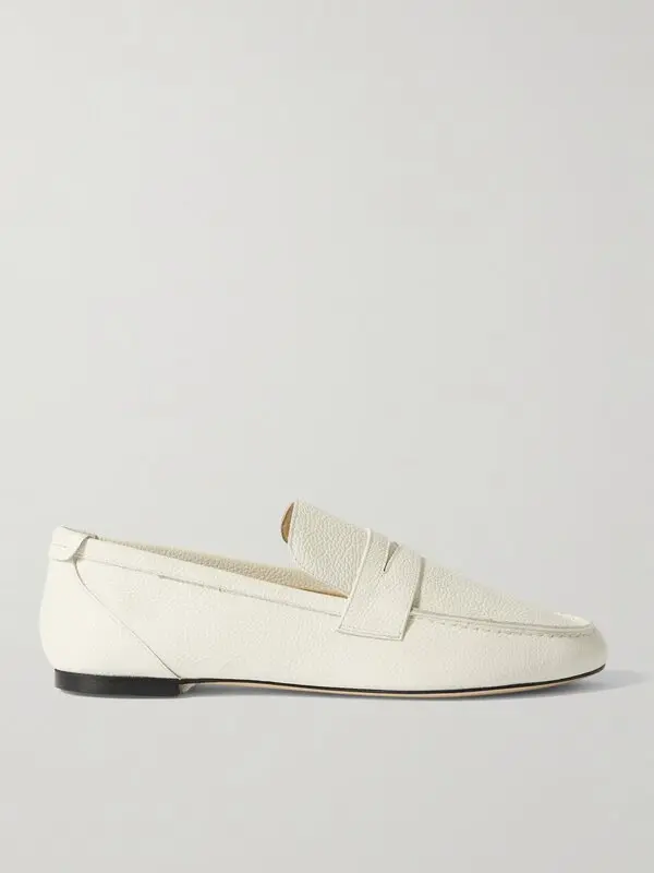 JAMIE HALLER Leather Loafers