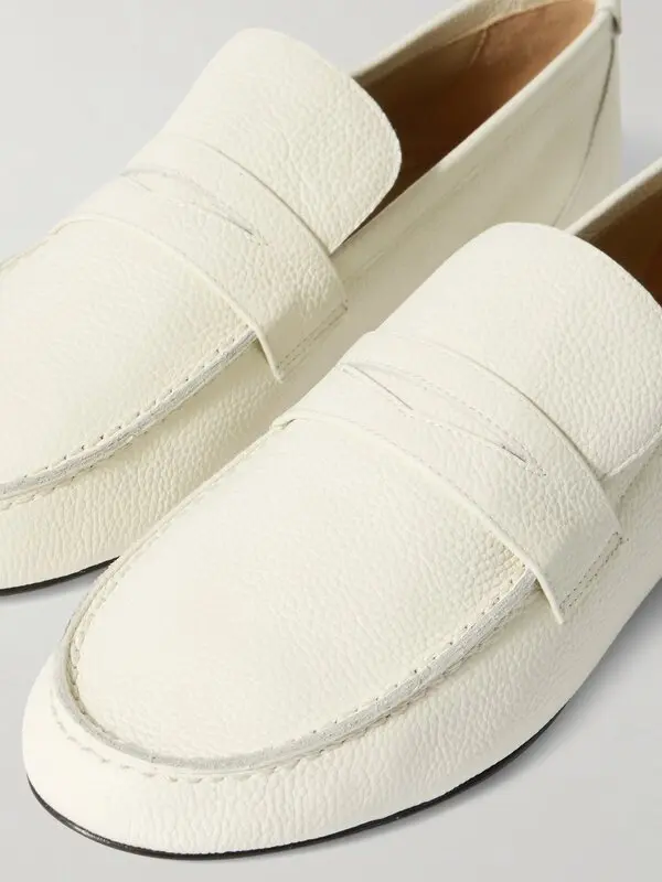 JAMIE HALLER Leather Loafers