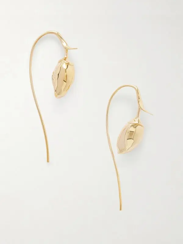 Erdem The Royal Mint -plated Silver Earrings - Gold