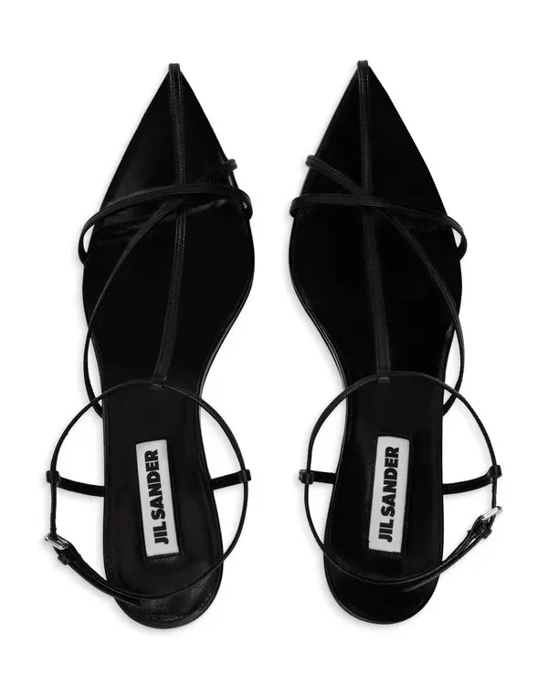 JIL SANDER Caged Sandals