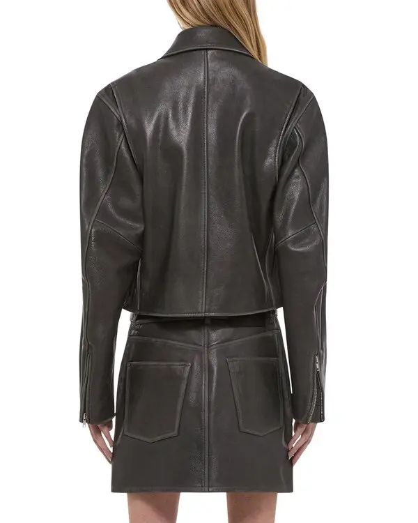 Helmut Lang Leather Biker Jacket