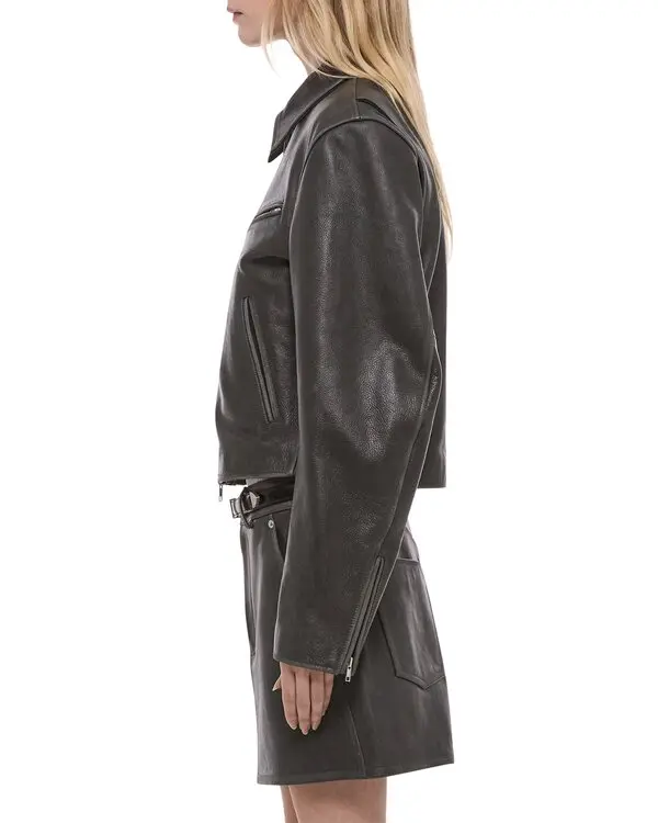 Helmut Lang Leather Biker Jacket