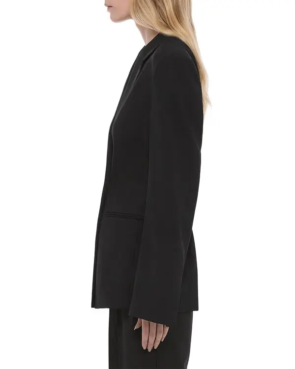 Helmut Lang Gab Wool Blazer
