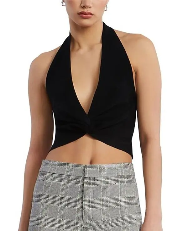 Bcbgmaxazria Halter Sweater Top
