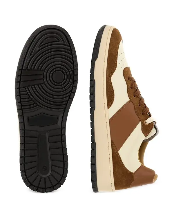 Boggi Milano Leather Low Top Sneakers