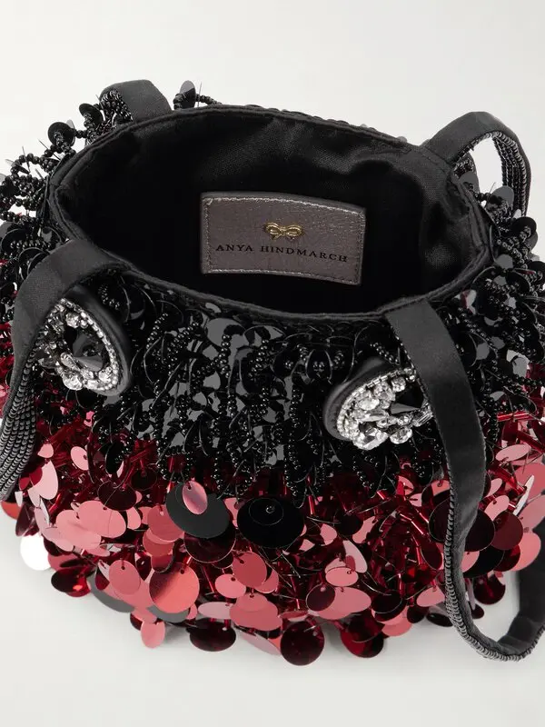 ANYA HINDMARCH Ladybird Sequined Mini Bag