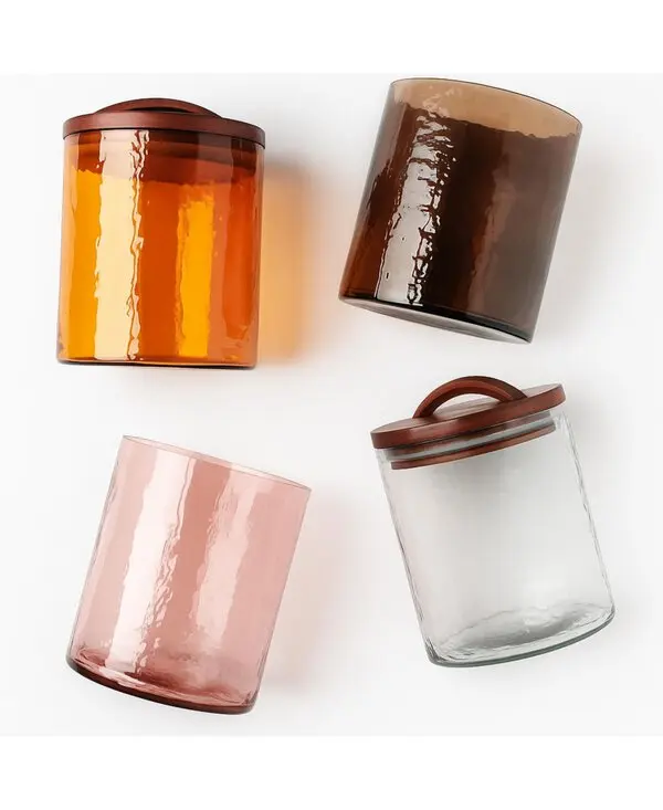 CREATIVE WOMEN Glass Canister - Blush