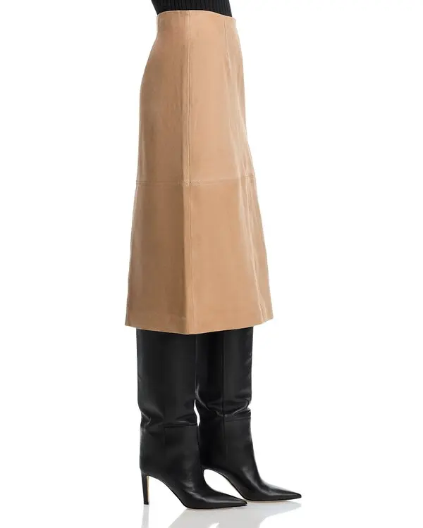 Simkhai Harriso Leather Skirt