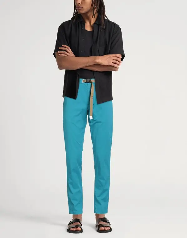 WHITE SAND Cotton Elastane Tapered Leg Pants