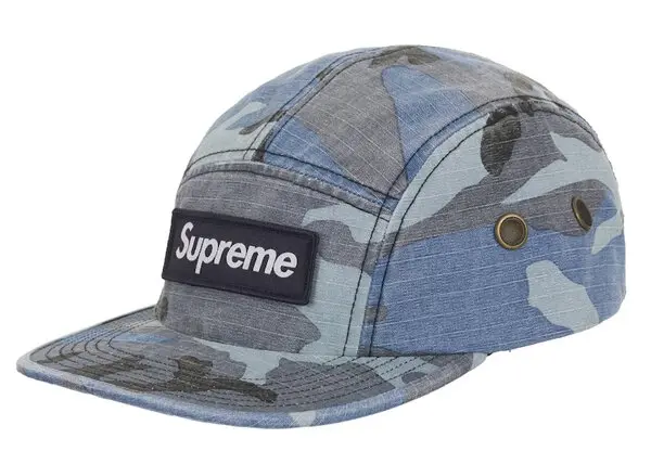 Supreme Military Camp Cap - Blue Camo