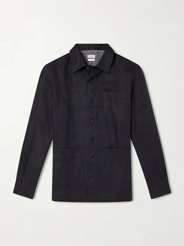 Brunello Cucinelli Linen Overshirt