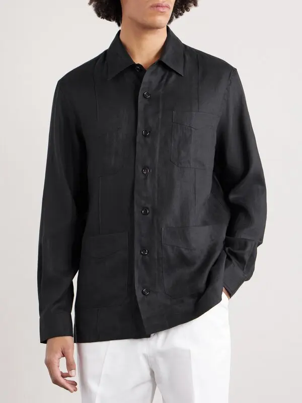 Brunello Cucinelli Linen Overshirt