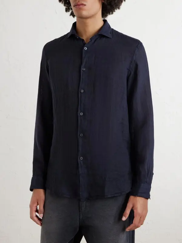 Altea Linen Shirt - Blue