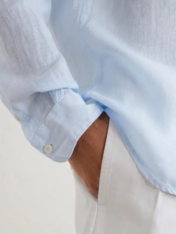 Altea Linen Shirt - Blue