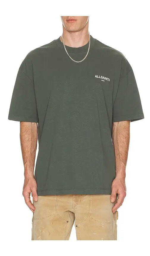 ALLSAINTS Halcyon Tee In Green