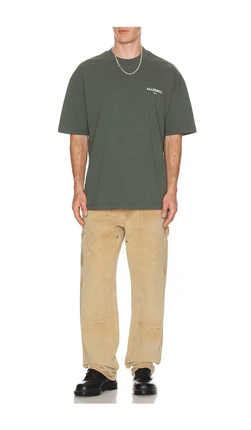 ALLSAINTS Halcyon Tee In Green
