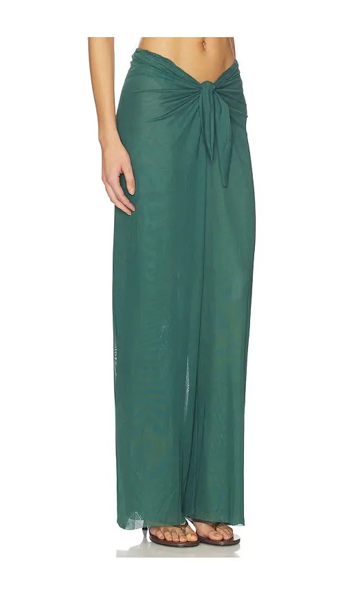 VIX PAULA HERMANNY Pareo Pants In Dark Green - Boulevard