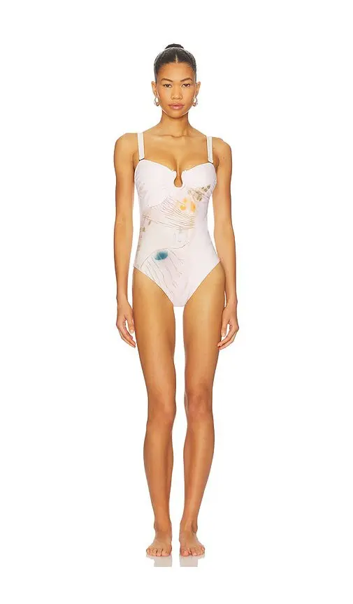 CLEOBELLA Lupita One-piece - Large Shell Print