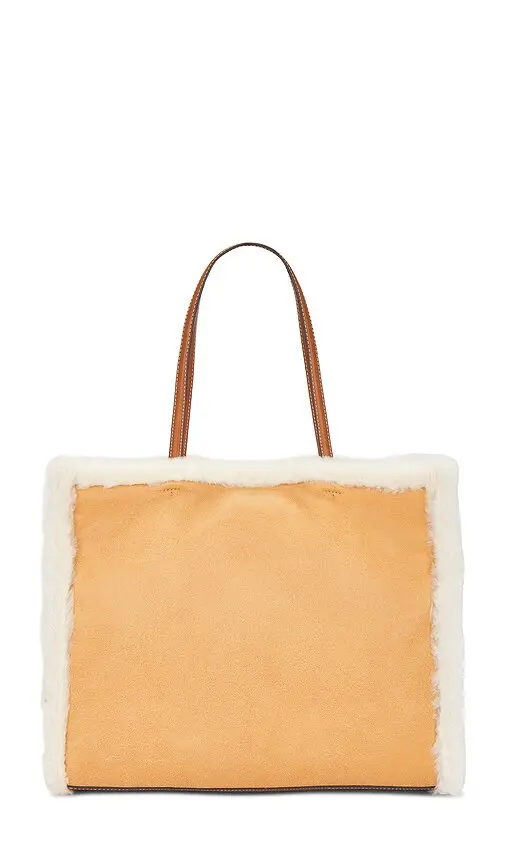 Tory Burch Ella Shearling Tote