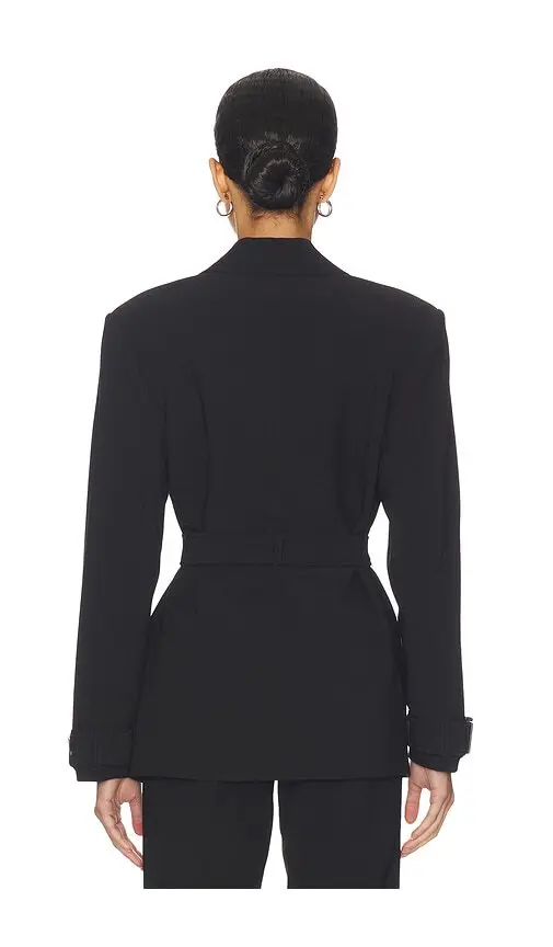 GANNI Future Twill Suitng Blazer