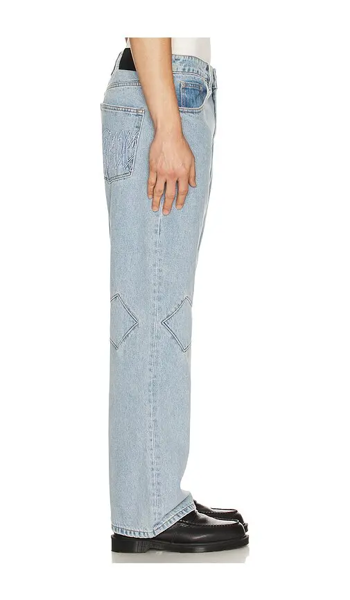 REVENGE Cross Denim Pant