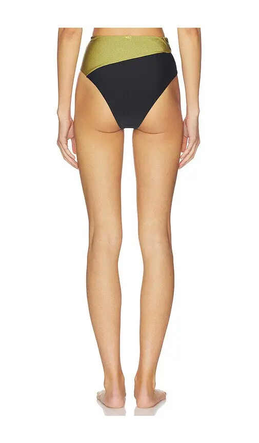 PatBO Jade High Waist Bikini Bottom
