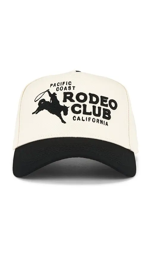 FRIDAY FEELIN Rodeo Club Trucker Hat - Cream & Navy