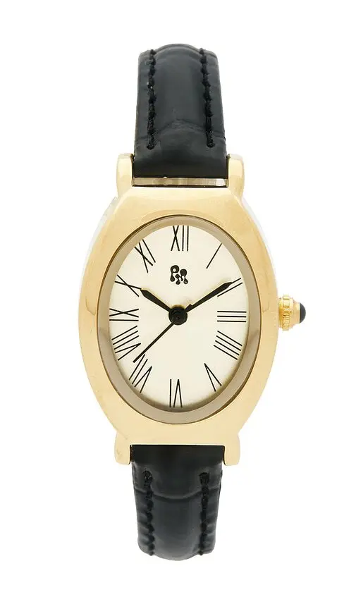 PETIT MOMENTS Saldana Watch - Black Croc