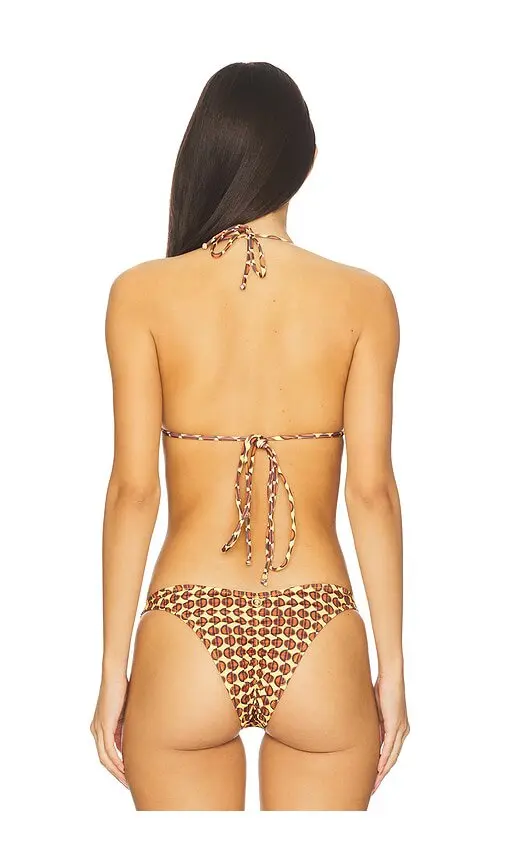 BANANHOT Berry Triangle Bikini Top - Ogee