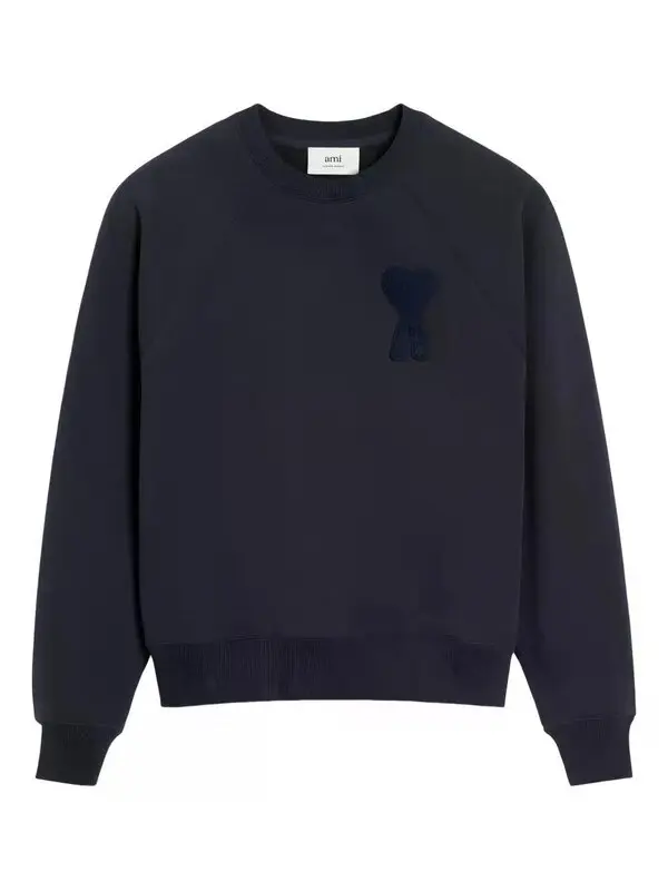 Ami Logo-embroidered Sweatshirt