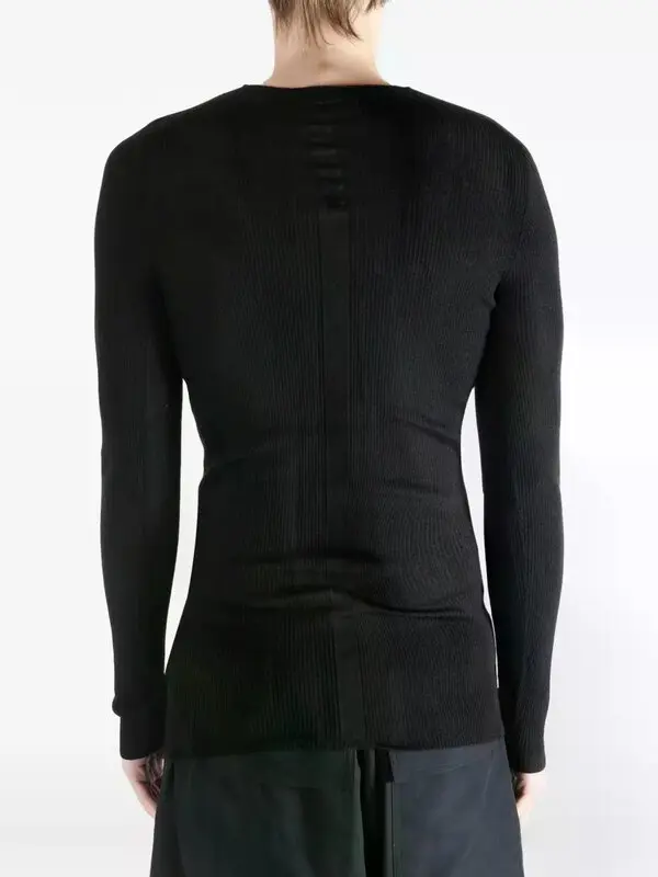 Rick Owens Ribbed Sweater
