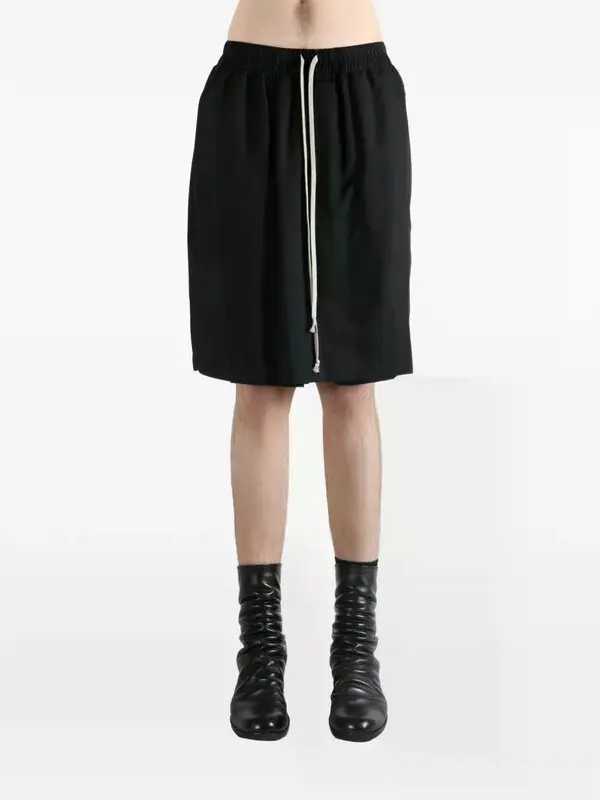 Rick Owens Drawstring Waistband Shorts