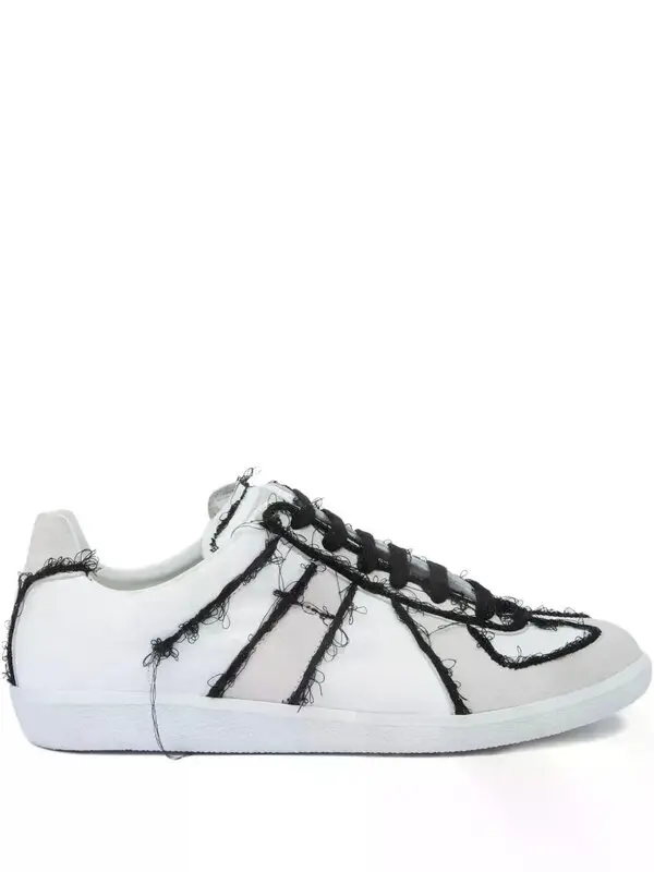 MAISON MARGIELA Replica Leather Sneakers - White