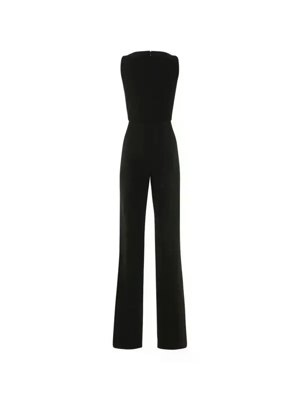 Michael Kors Fitted Wide-leg Jumpsuit