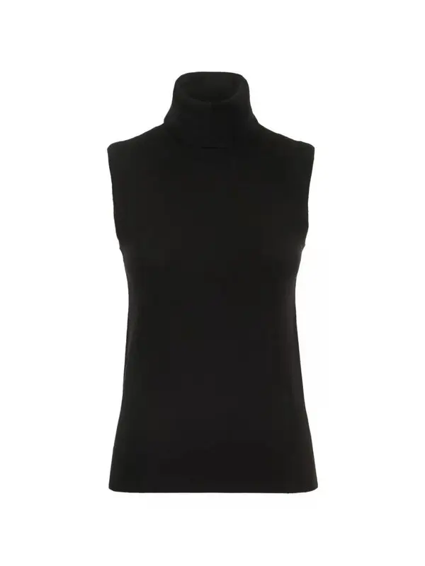 Michael Kors Cashmere High-neck Sleeveless Sweater