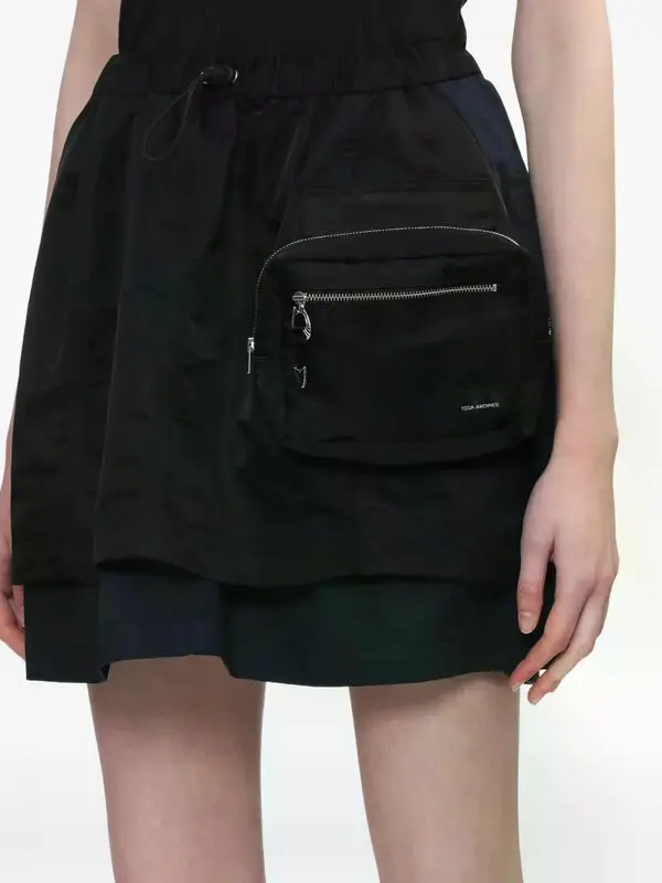 Toga Pocket-detail Mini Skirt