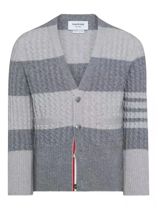 Thom Browne Striped Cardigan