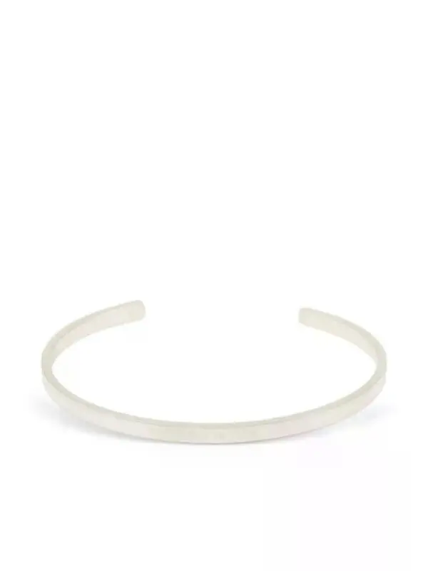 MAISON MARGIELA Numbers-reference Cuff Bracelet - Silver
