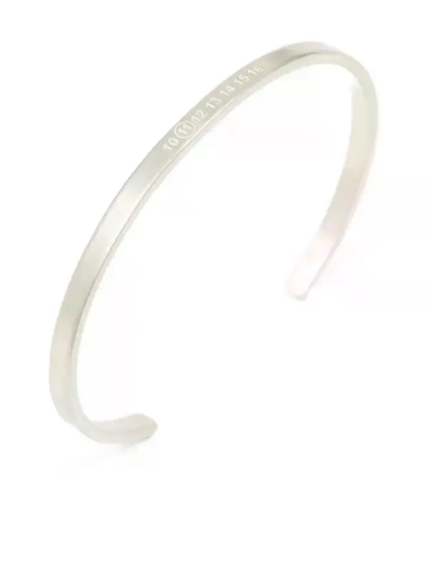 MAISON MARGIELA Numbers-reference Cuff Bracelet
