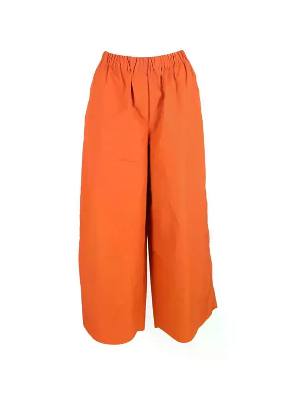 Max Mara Navigli Wide-leg Trousers - Orange