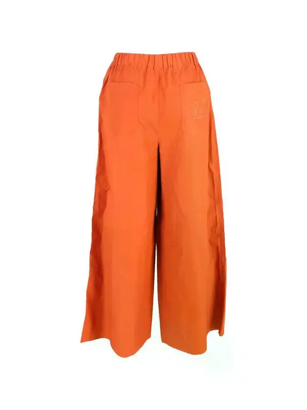 Max Mara Navigli Wide-leg Trousers - Orange