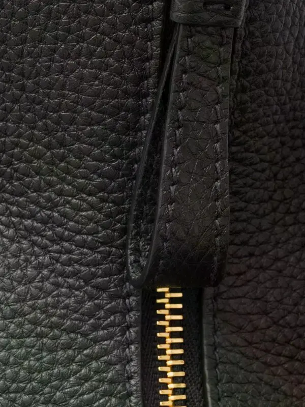 Prada Leather Shoulder Bag With Logo