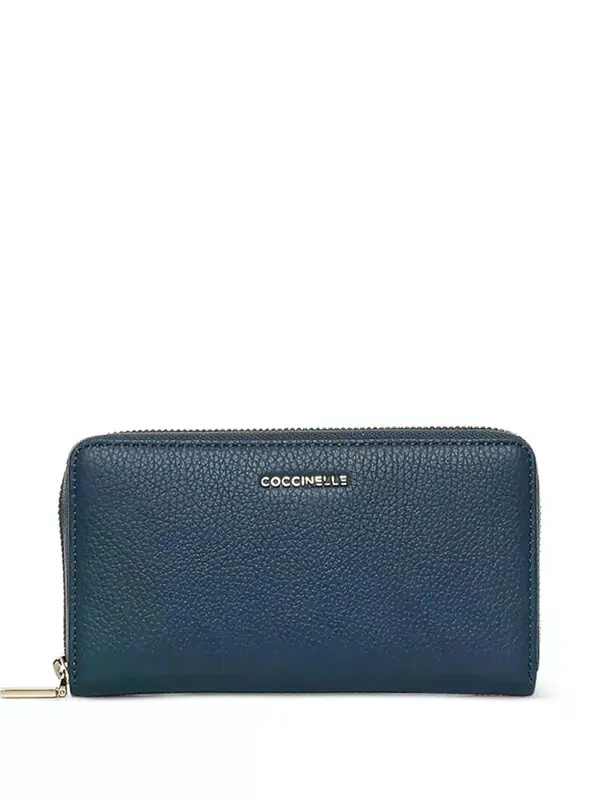 COCCINELLE Zip-fastening Leather Wallet - Blue