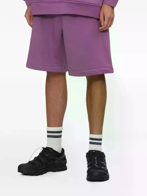 Comme Des Garçons Elasticated-waist Track Shorts