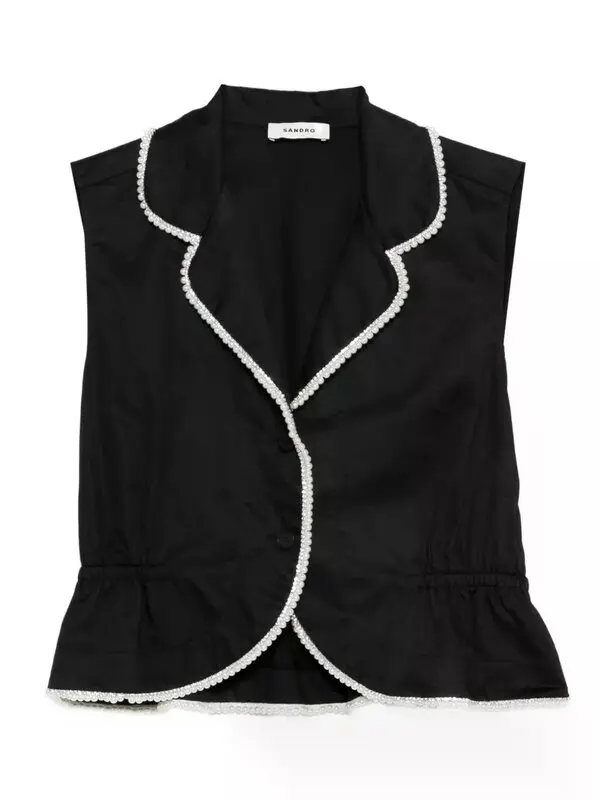 Sandro Sleeveless Shirt