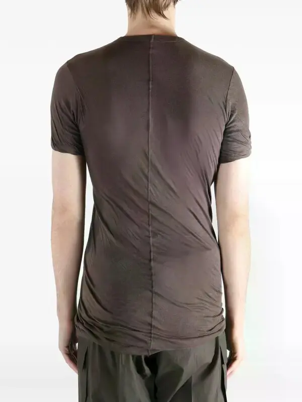Rick Owens Organic-cotton T-shirt - Brown